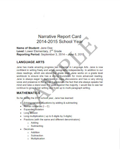 Narrative Report - 25+ Examples, Format, Pdf | Examples