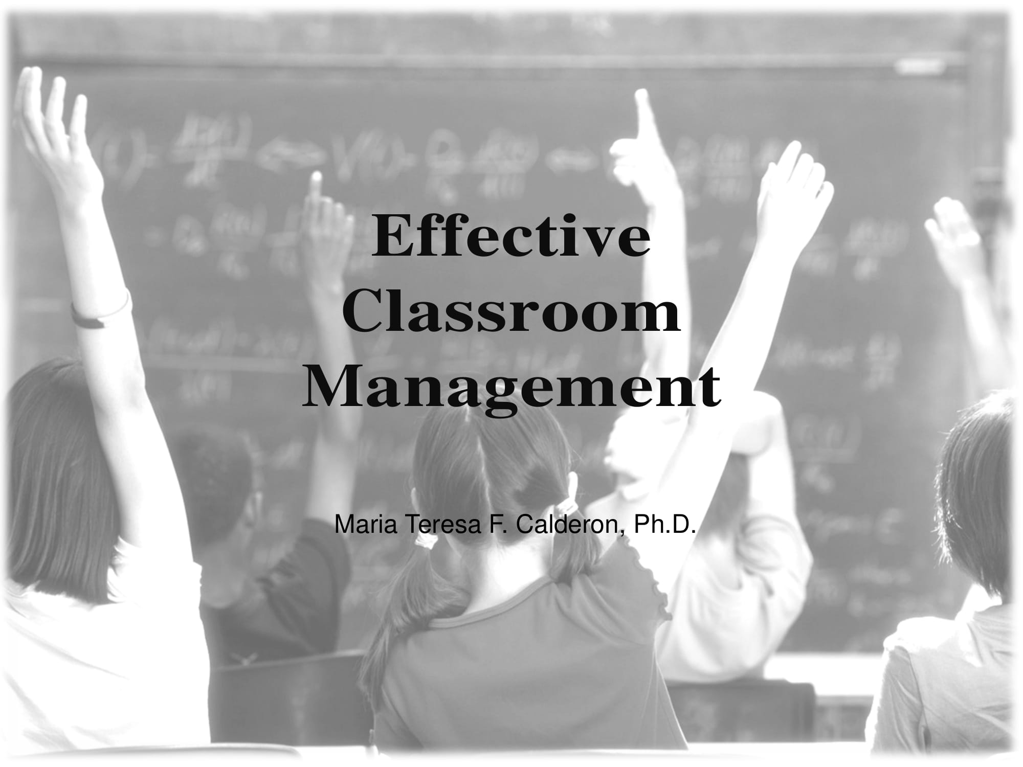 Effective Classroom Management Plan - 9+ Examples, Format, Pdf | Examples