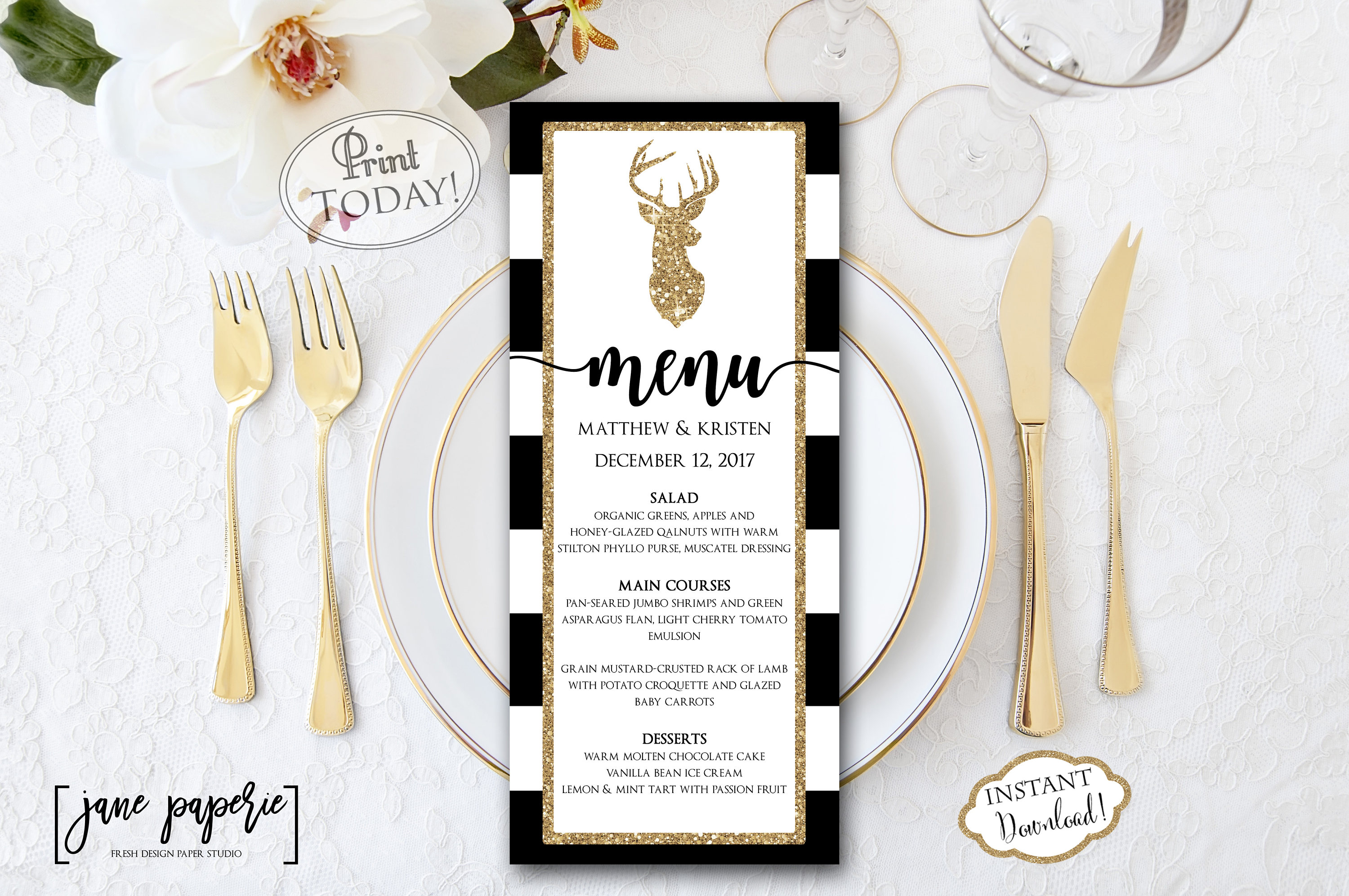 Holiday Menu - 12+ Examples Word, Pages, Publisher