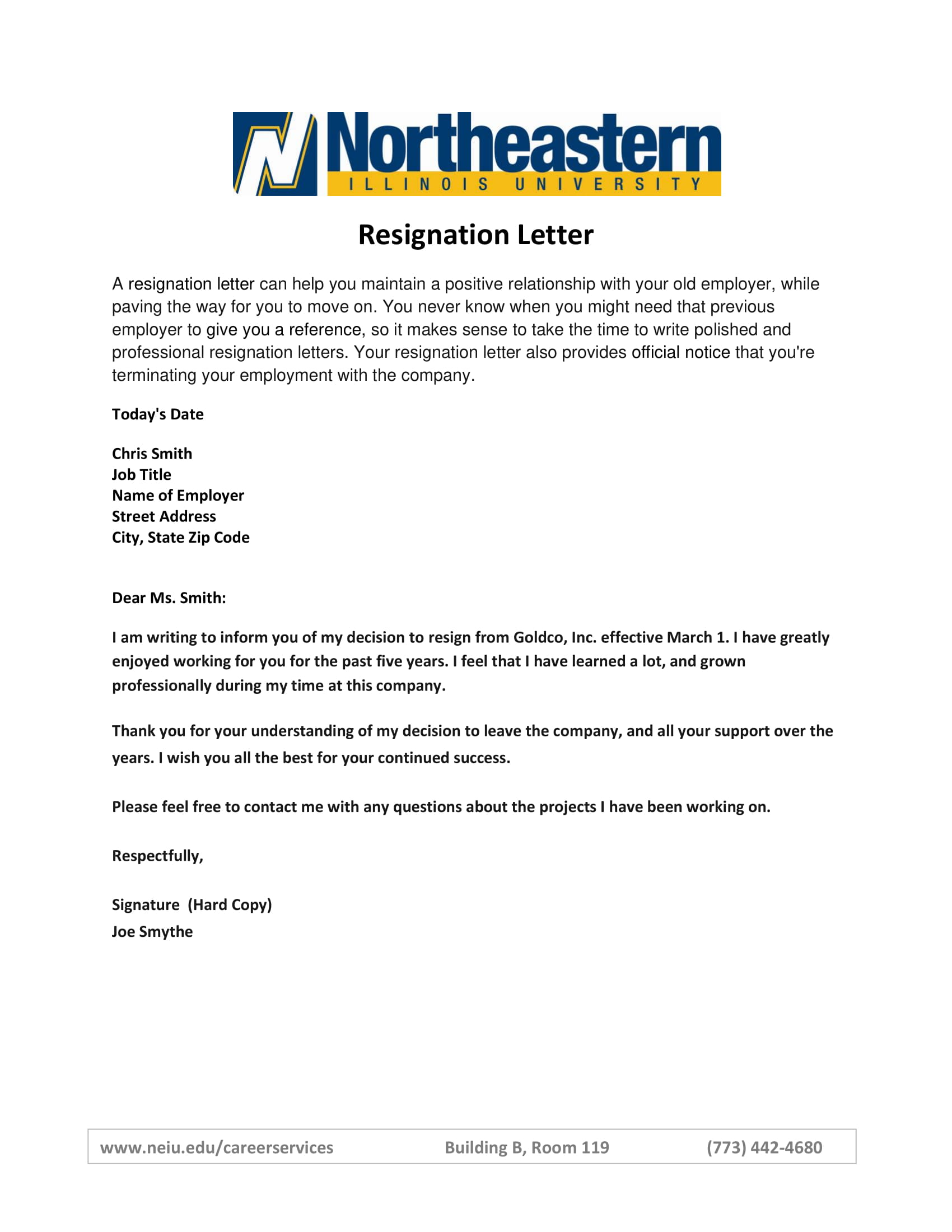 Resignation Letters 27 Examples Google Docs Outlook Pages Word