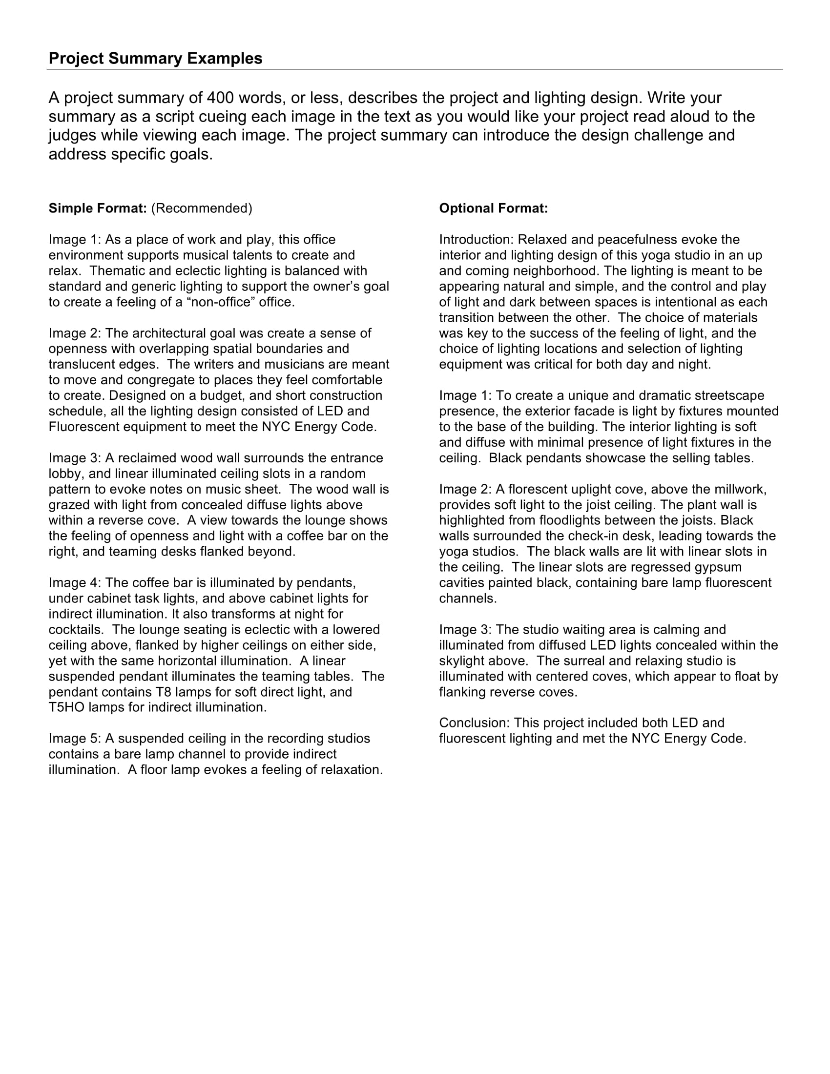 Project Summary 19 Examples Format Pdf Examples