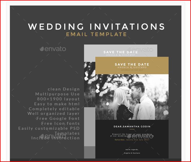 Email Invitation - 11+ Examples, Illustrator MS Word Pages Photoshop ...