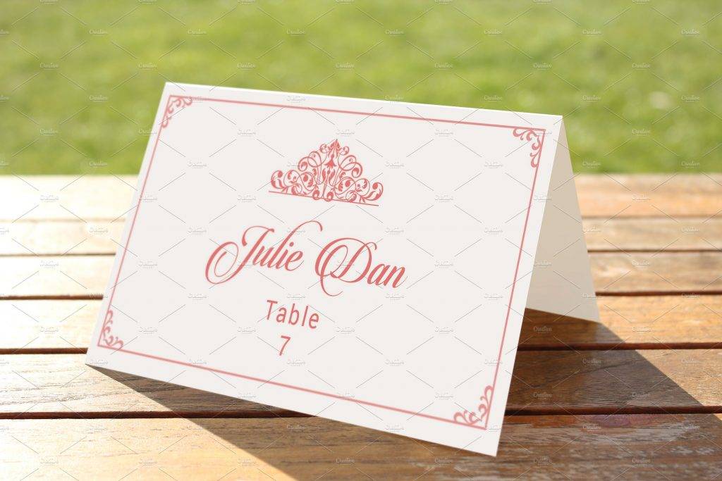 Place Card Designs - 14+ Examples, Format, Pdf | Examples