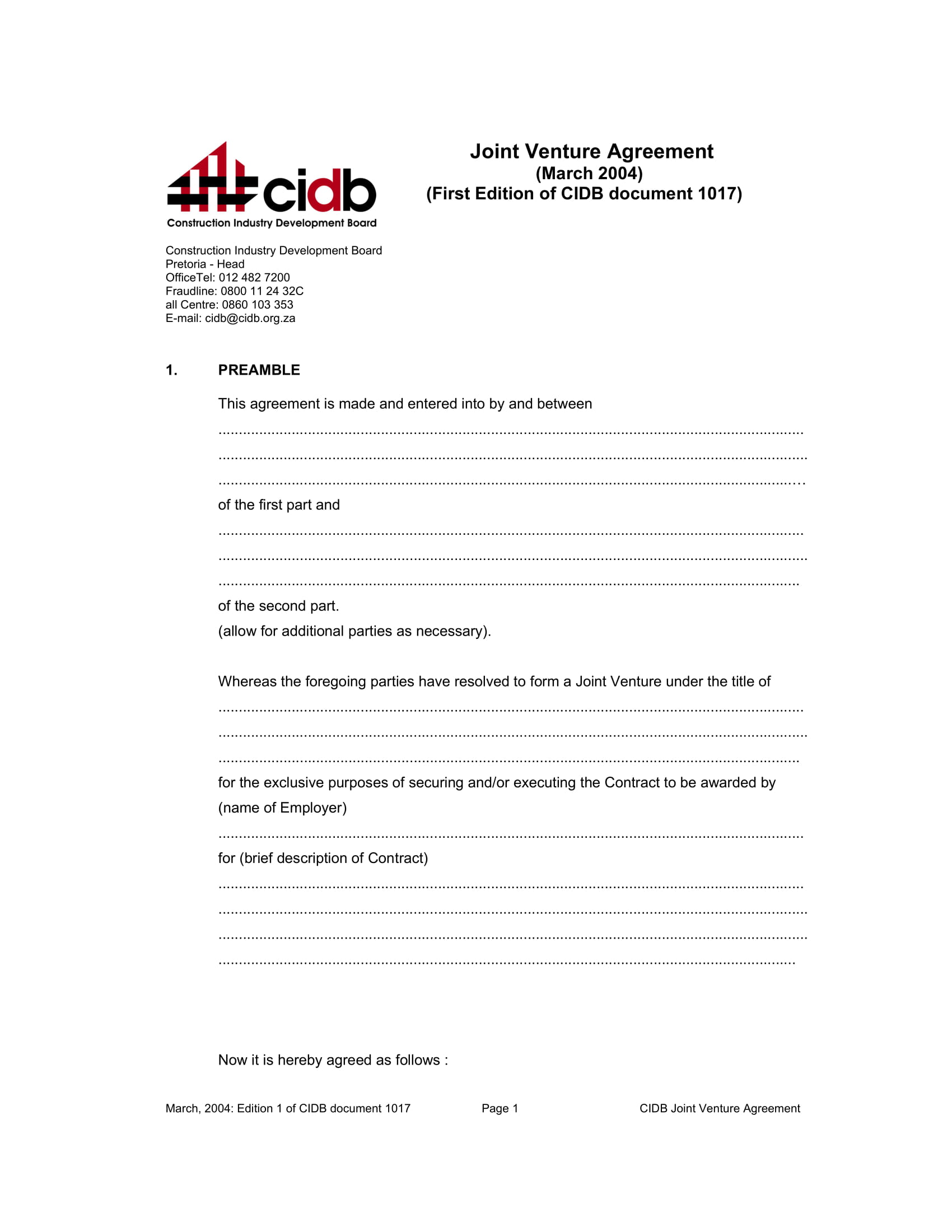 11 Joint Venture Agreement Examples PDF DOC Examples