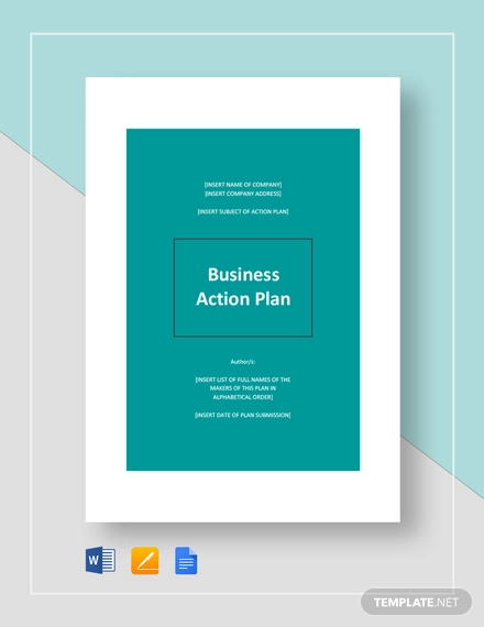 10+ Business Action Plan Examples - PDF, Word | Examples