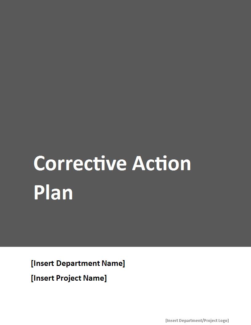 11+ Corrective Action Plan Examples in Word | Examples