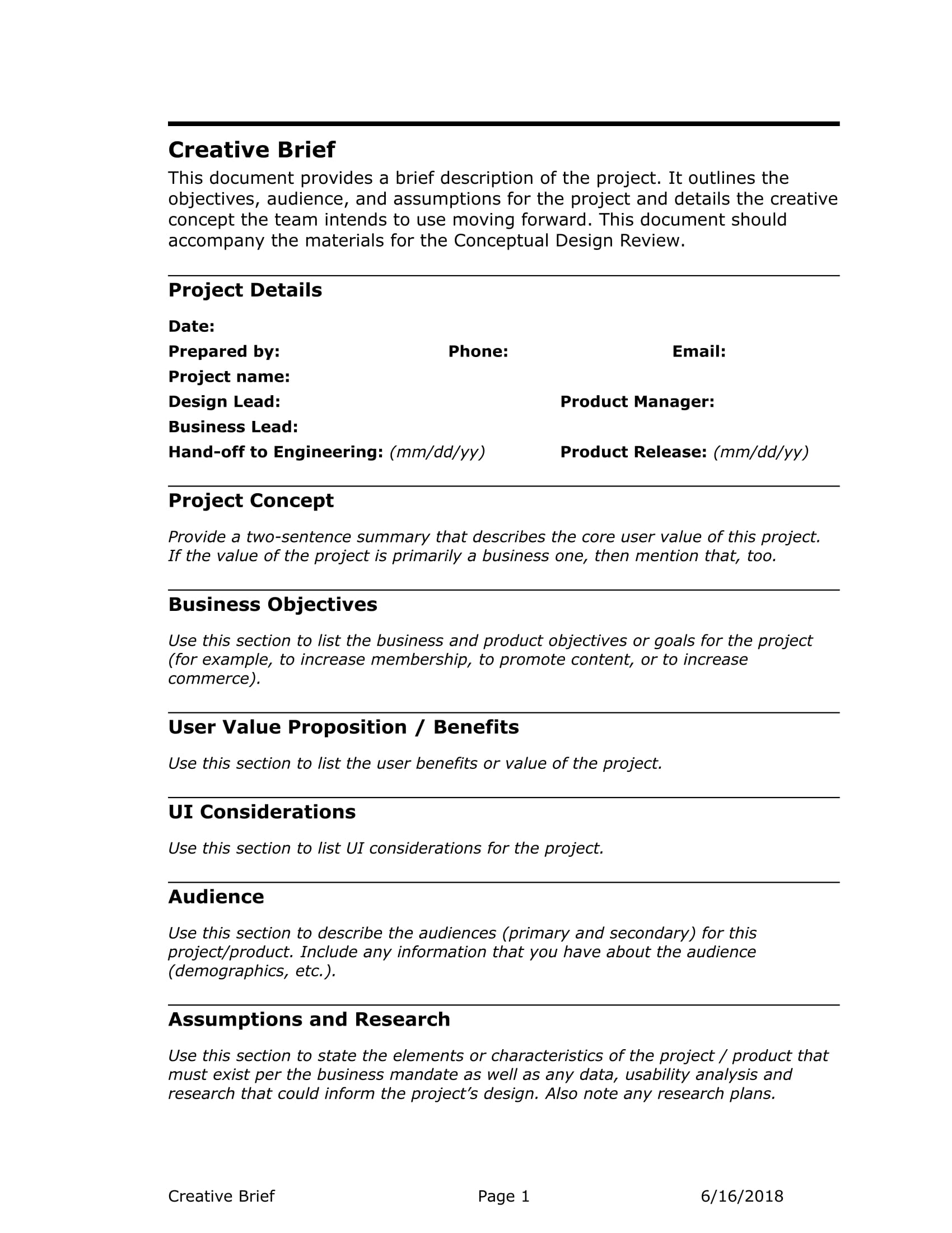 Brief Overview Brief Overview