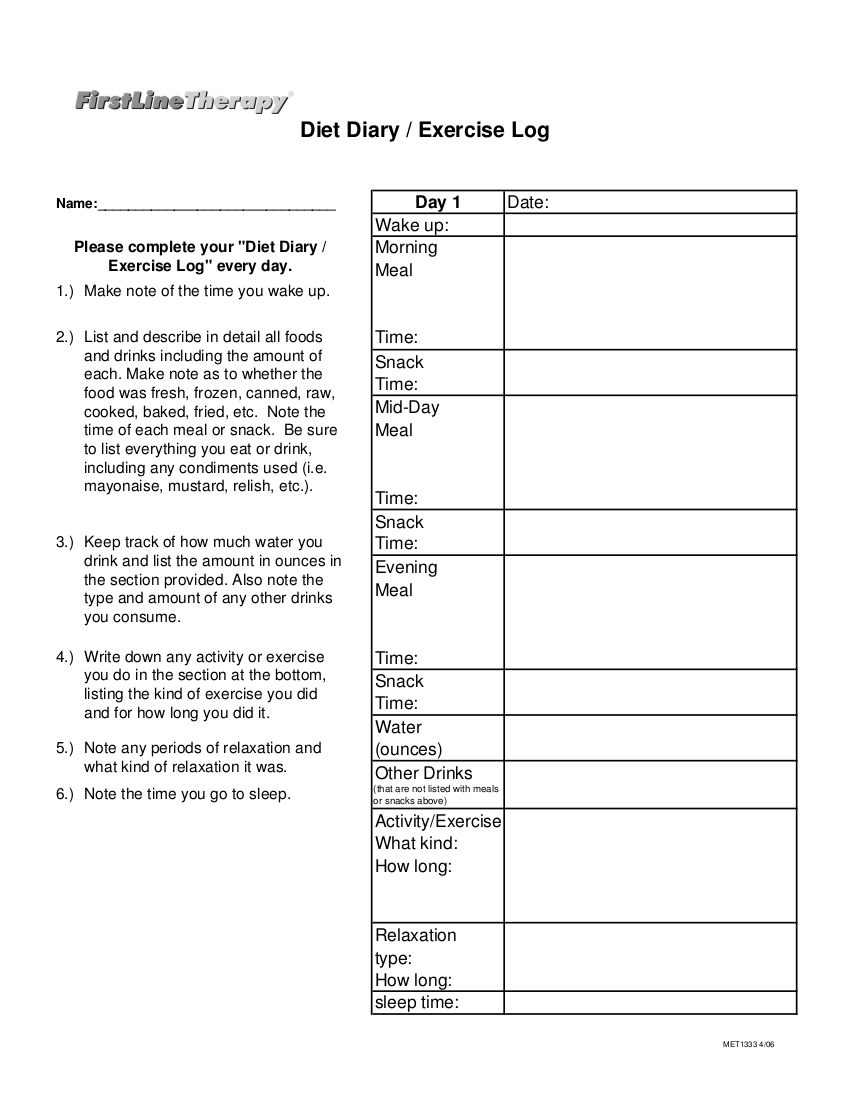 Workout Log 8 Examples Format Pdf Examples