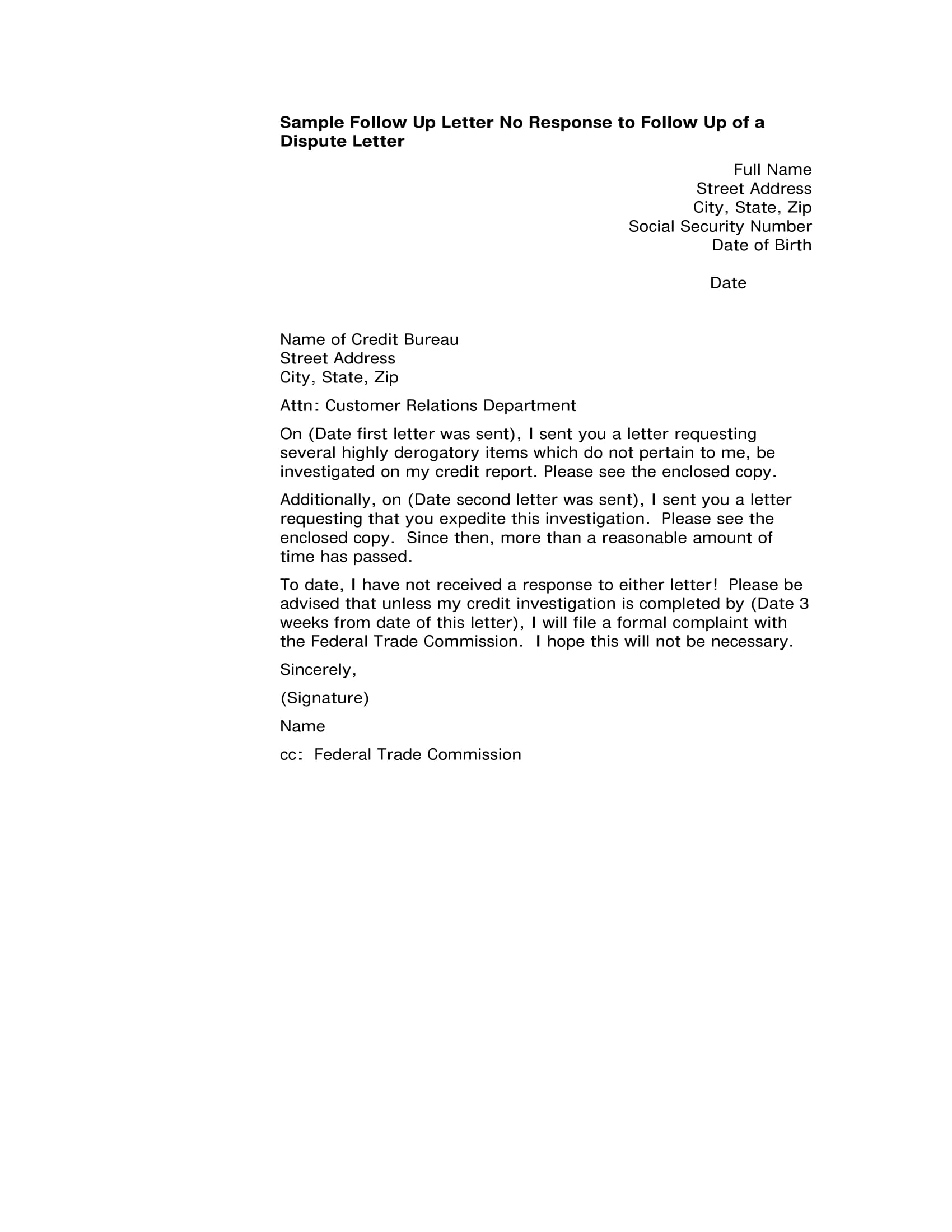 Follow Up Letters 33 Examples Format Sample Examples 41 OFF
