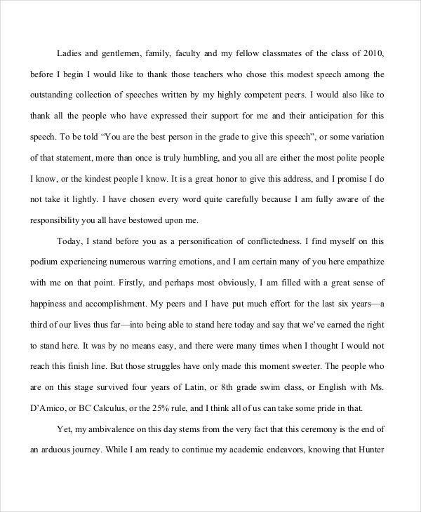 9 Extemporaneous Speech Examples PDF Examples