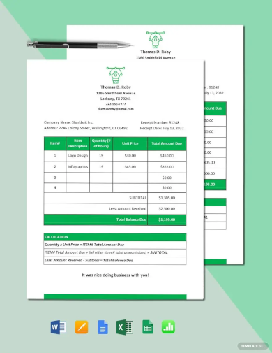Receipt of Payment Examples - 15+ PDF, Word | Examples