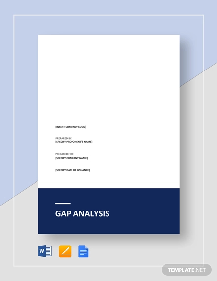 Gap Analysis - 27+ Examples, Format, Pdf | Examples