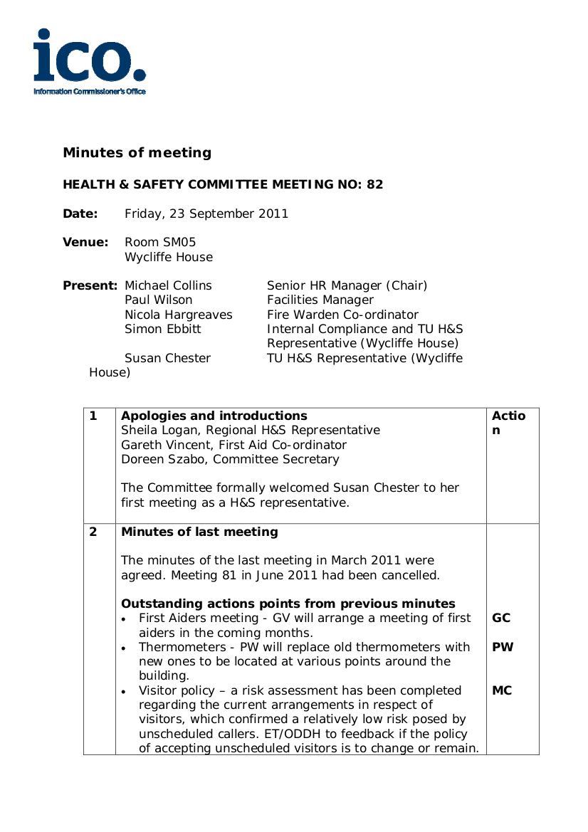 Printable Minutes Writing - 15+ Examples, Format, Pdf | Examples