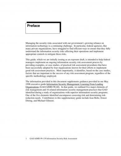 Security Assessment - 13+ Examples, Format, Pdf | Examples