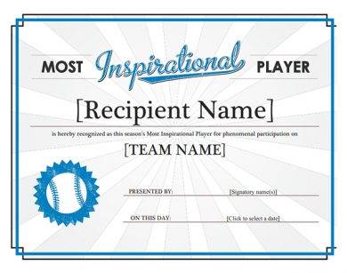 Sports Award Certificate - 30+ Examples, Illustrator, Design, Word ...