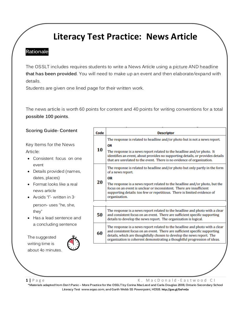  News Report Writing Examples 8 In PDF Examples