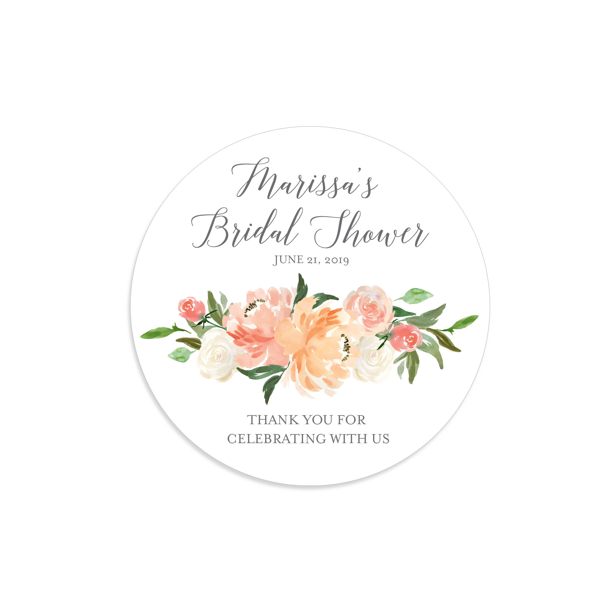 Bridal Shower Label - 14+ Examples