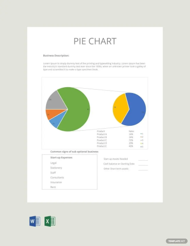 Pie Chart - 15+ Examples, Format, Pdf | Examples
