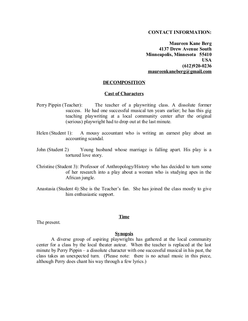 Short Script Writing 8 Examples Format Pdf Examples