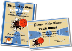 Basketball Awards Certificate - 12+ Examples, Format, Pdf | Examples