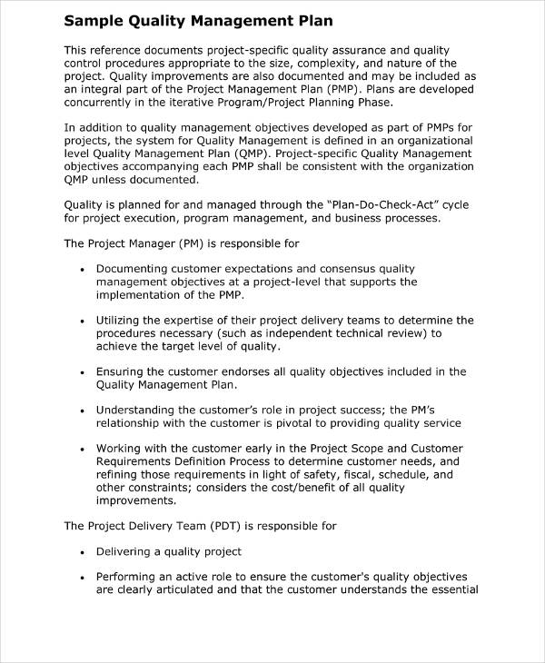 Management Plan Examples 36 In PDF Examples