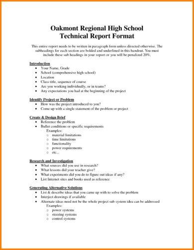 School Report Writing Pdf