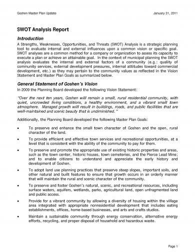 18 Detailed SWOT Analysis Examples PDF Word Examples