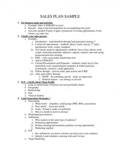 11+ Sales Strategy Plan Examples - PDF, Word, Pages | Examples
