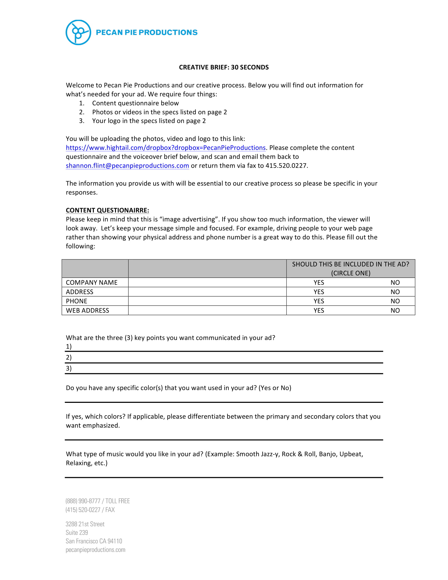 Creative Brief - 32+ Examples, Format, Word, Doc, Pdf