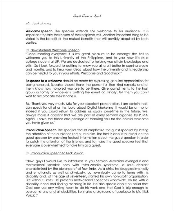 Anonymous Speech - 18+ Examples, PDF