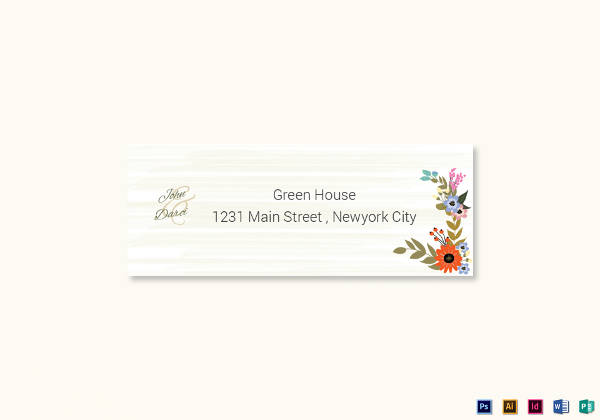 Floral Label - 14+ Examples, How to Create