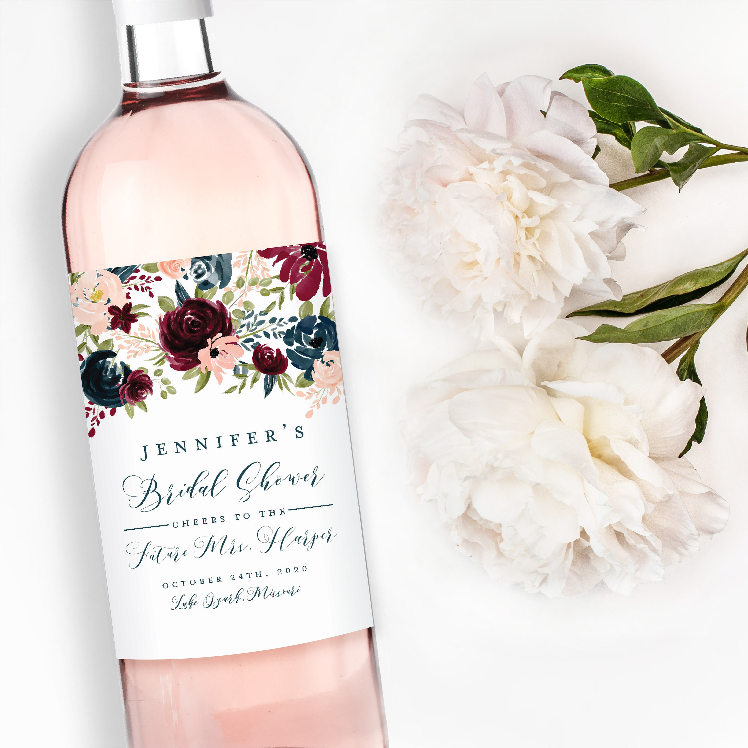 Bridal Shower Label - 14+ Examples