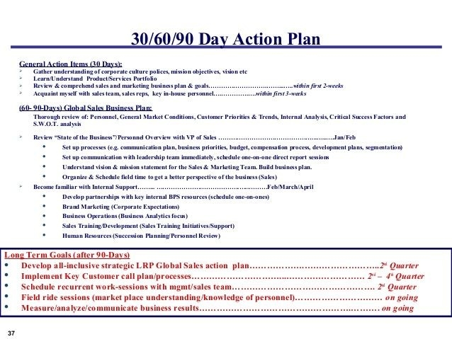 5 90 Day Plan For New Managers Examples PDF Examples