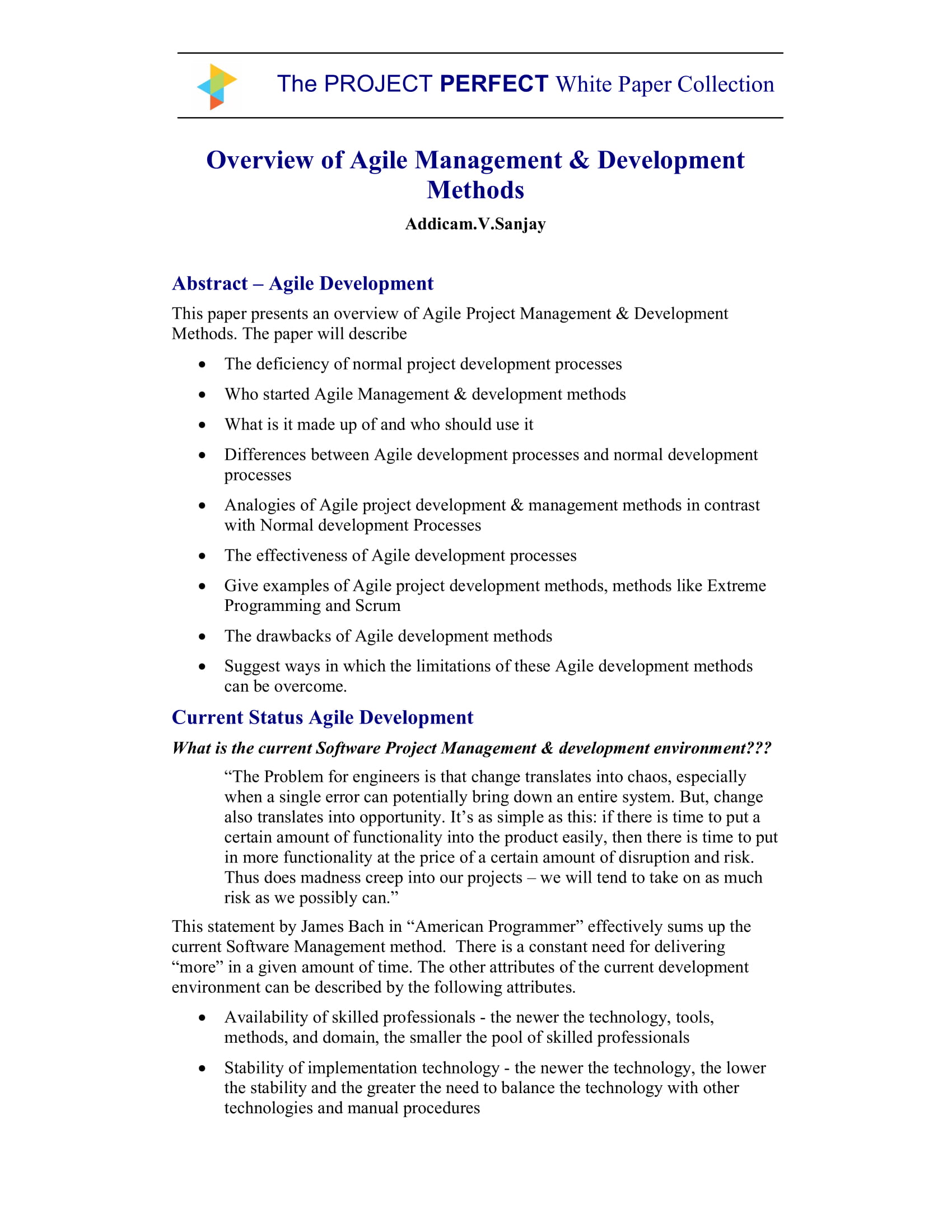 Agile Project Plan - 10+ Examples, Format, Pdf | Examples