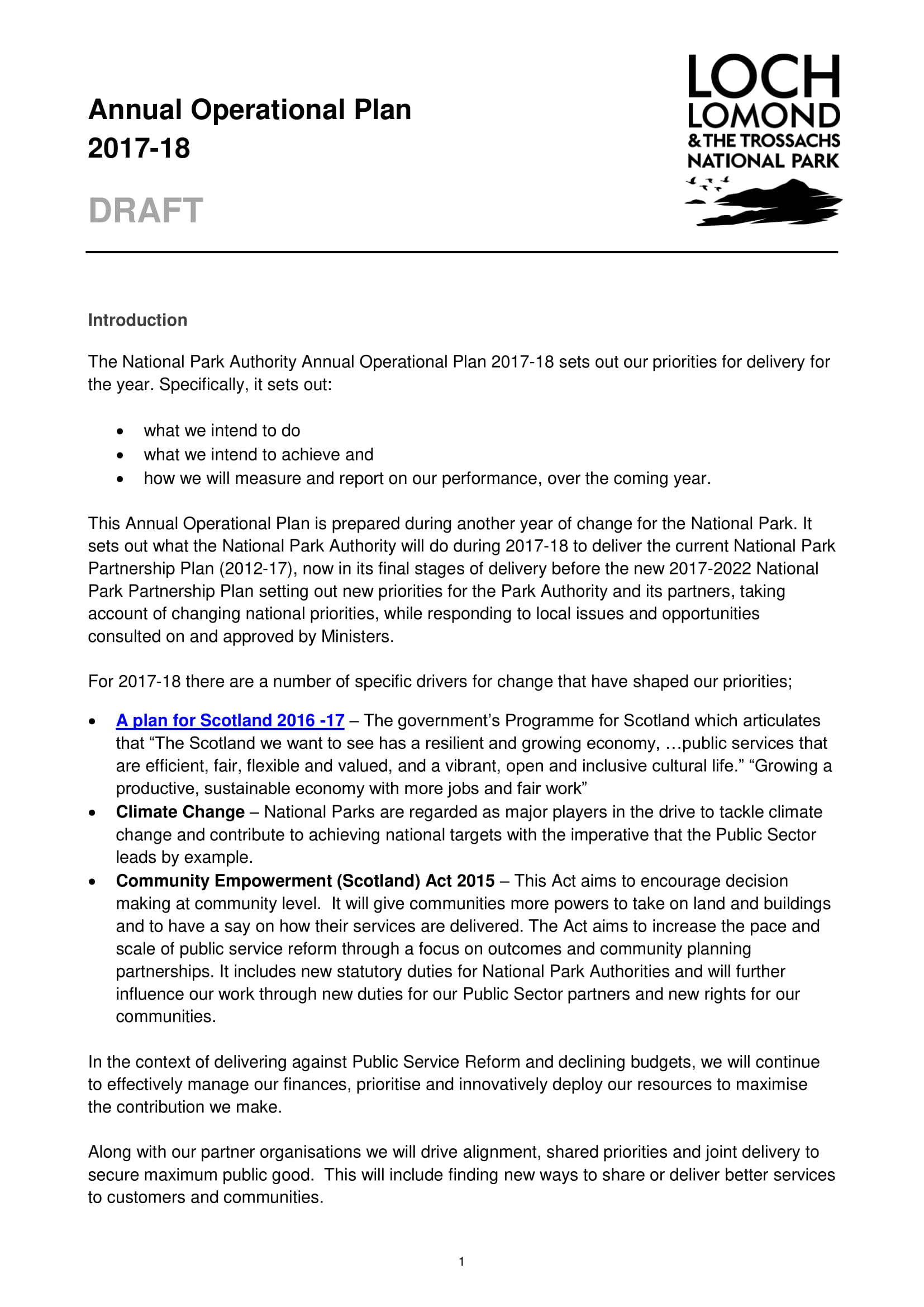 Annual Operational Plan 11 Examples Templates PDF Word Docs