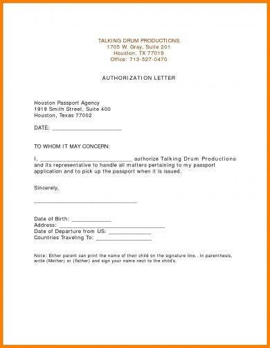 Authorization Letter Format Examples - 30+ in PDF | Examples