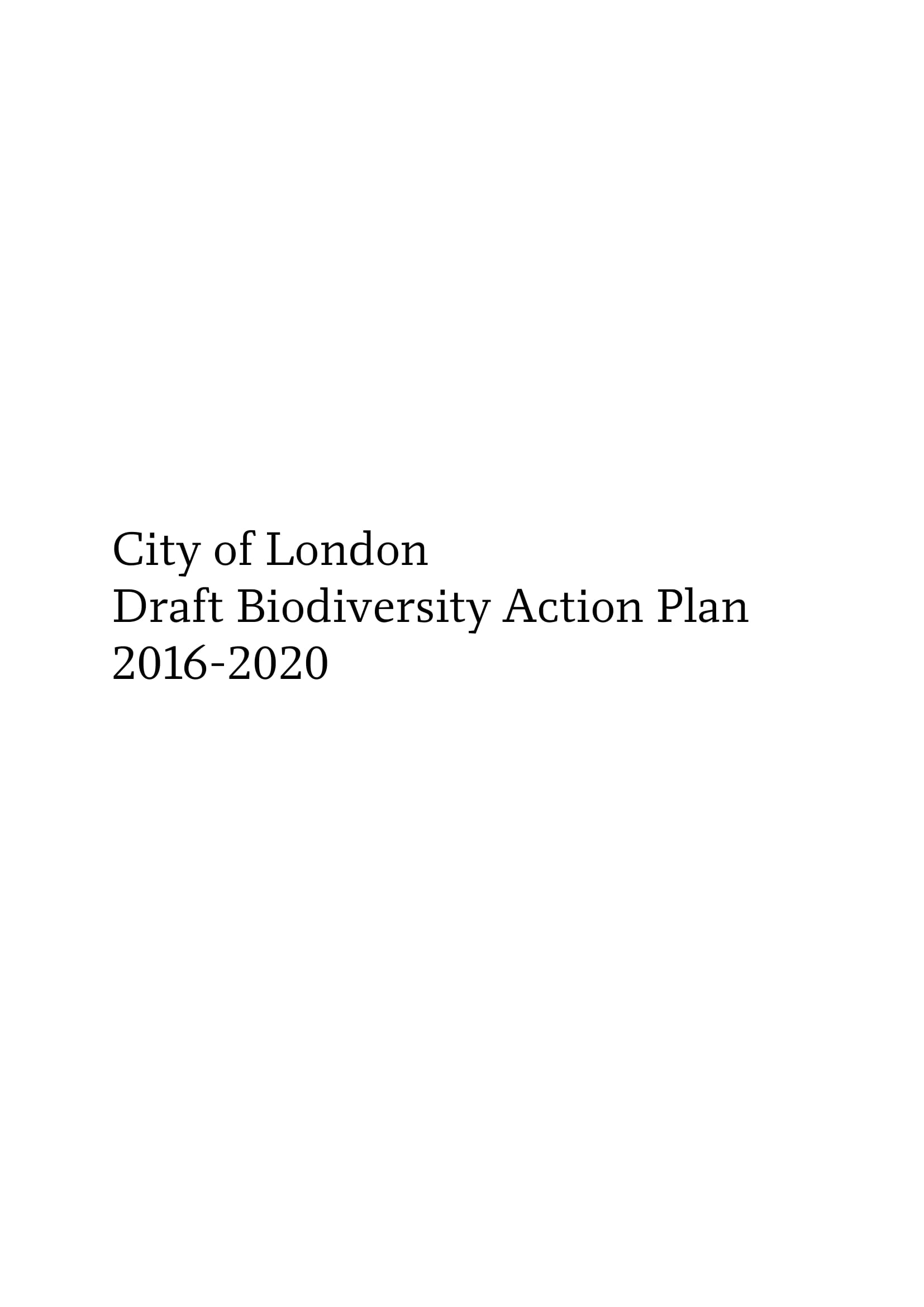 Biodiversity Action Plan - 10+ Examples, Format, Pdf | Examples