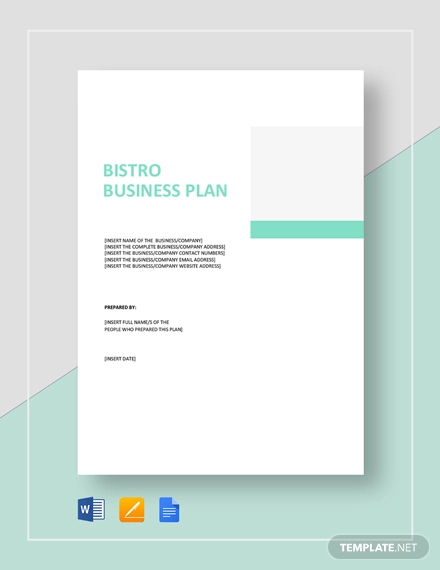 Bar Business Plan - 16+ Examples, Format, Pdf | Examples