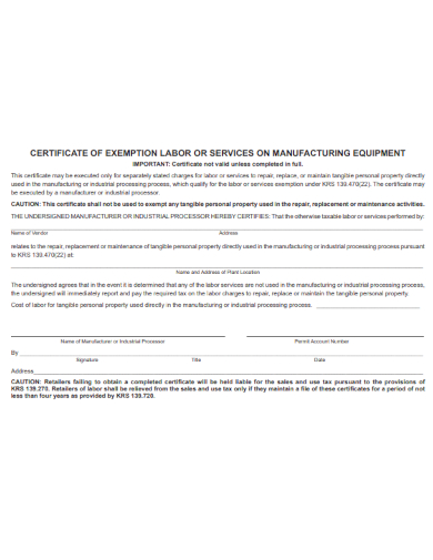 General Certificate of Conformity - 16+ Examples, Format, Pdf | Examples