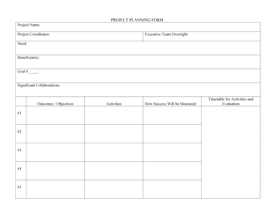9 Community Project Plan Examples PDF Examples