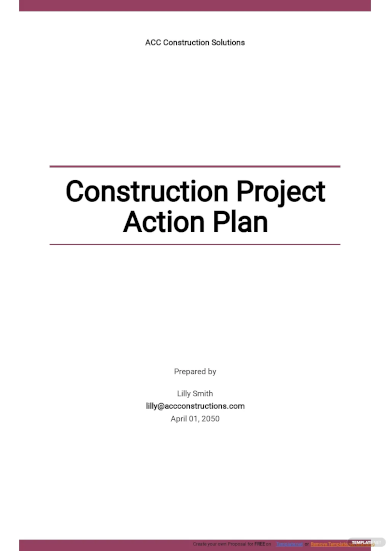 Project Action Plan - 23+ Examples, Google Docs, Word, Pages, PDF, Tips