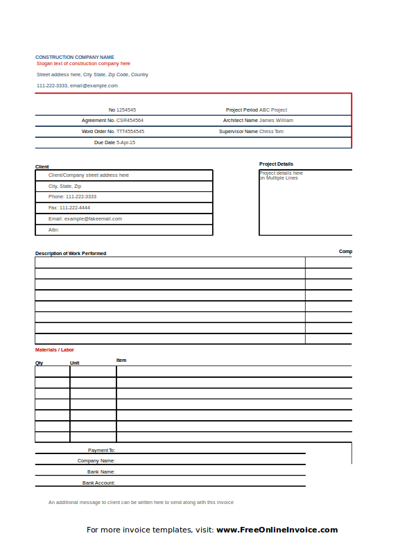 Work Receipt - 8+ Examples, Format, Pdf