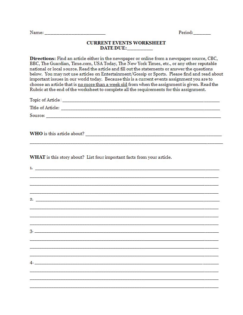 9 Article Writing Examples For Students PDF DOC Examples