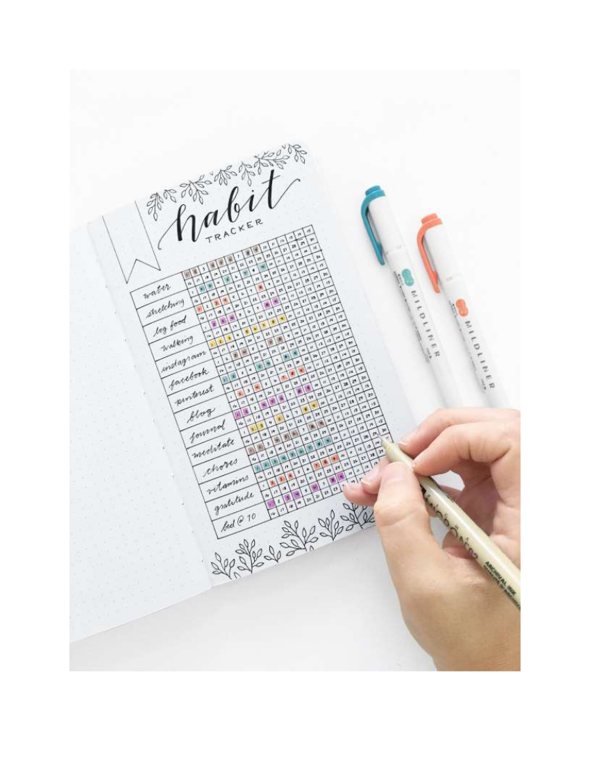 Bullet Journal Page Examples All In One Photos