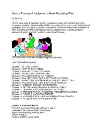 Hotel Marketing Plan Tips - 21+ Examples, Format, How to Produce, PDF