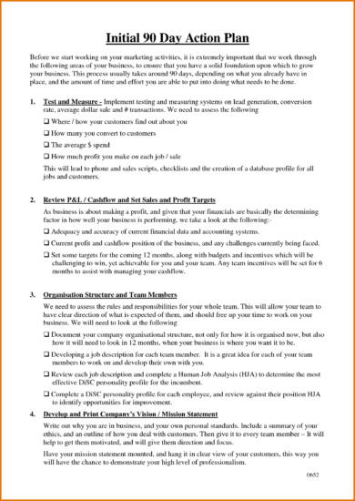 31+ Work Action Plan Examples - PDF | Examples