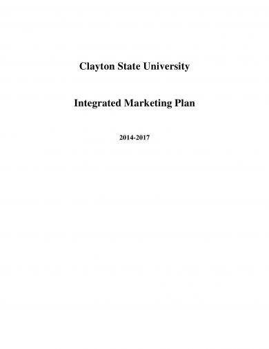 Integrated Marketing Plan - 10+ Examples, Format, Pdf | Examples
