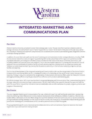 Integrated Marketing Plan - 10+ Examples, Format, Pdf | Examples