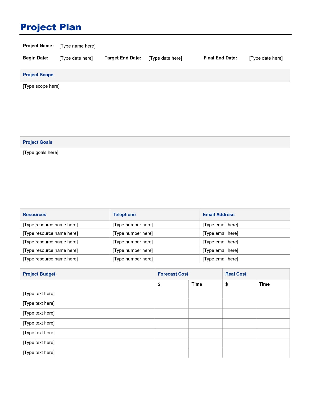 9 Nonprofit Project Plan Examples PDF Examples