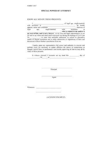 Power of Attorney Authorization Letter - 10+ Examples, Format, Sample ...